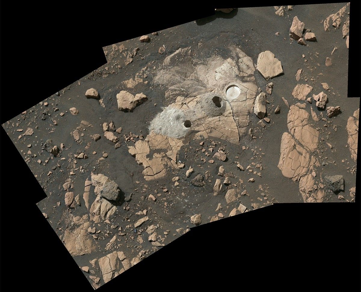 Sample Collection and Rock Analysis at 'Wildcat Ridge' - NASA Science