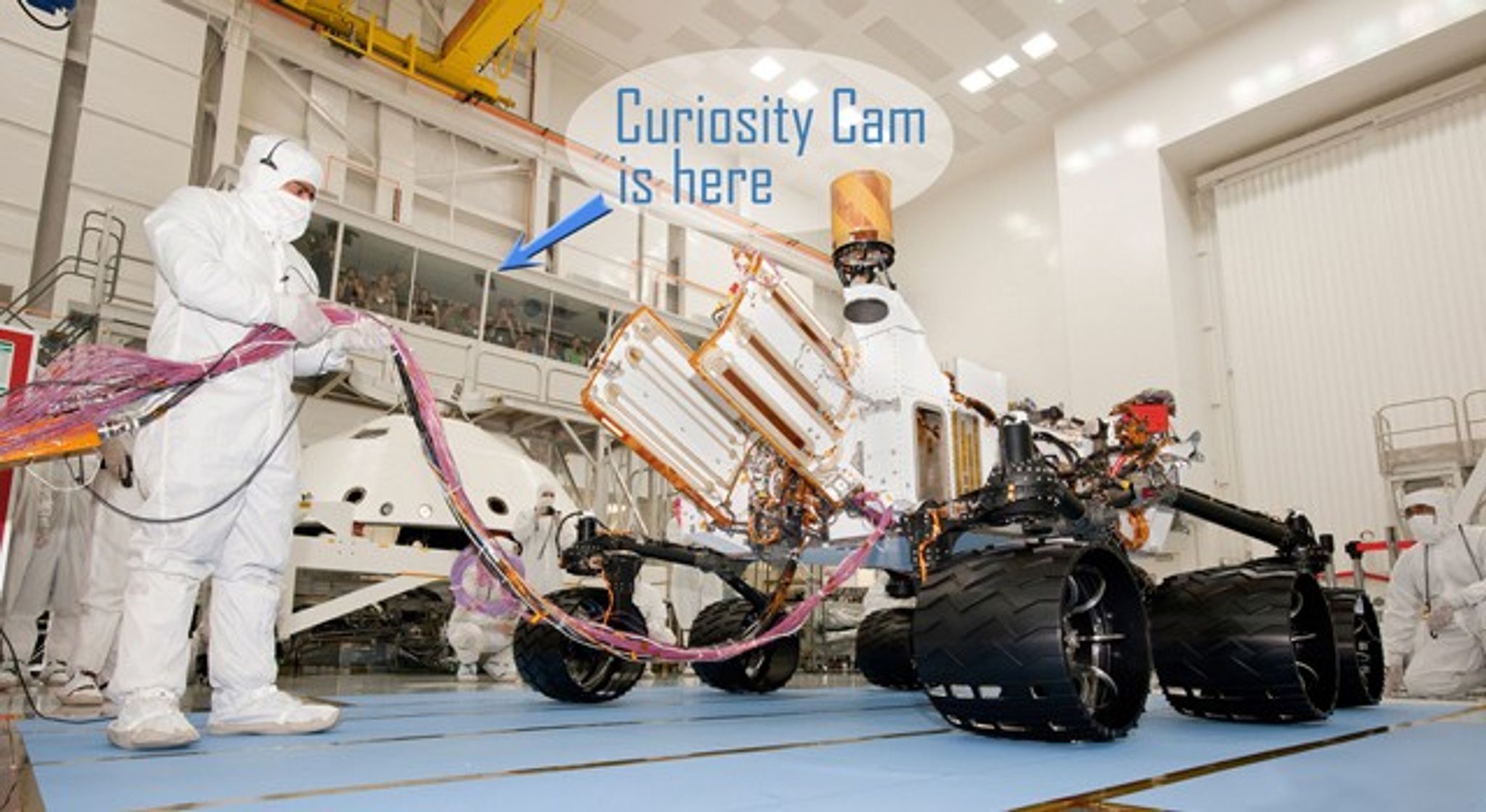Curiosity Cam Goes Live - NASA Science