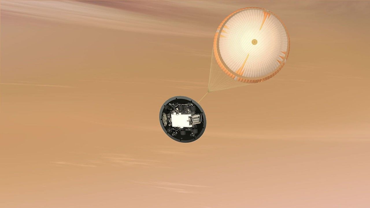 Mars Science Laboratory Parachute, Artist's Concept - NASA Science