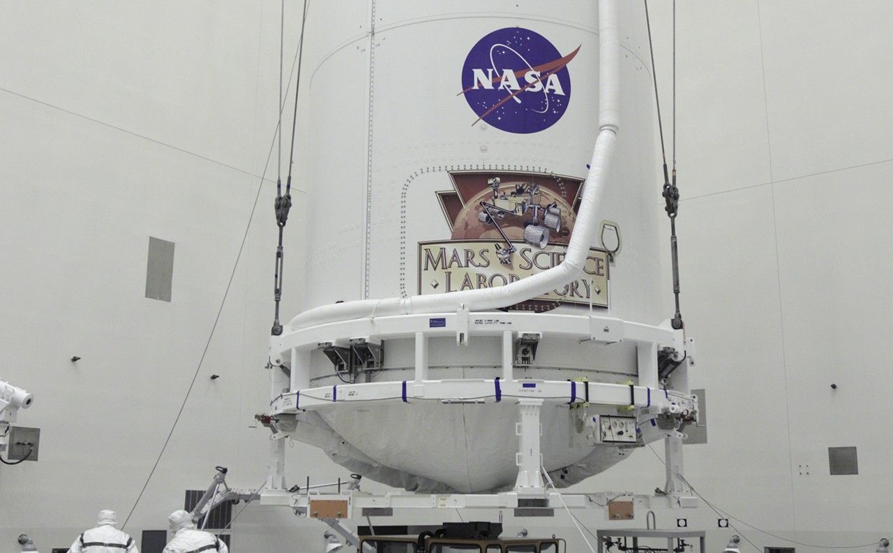 Technicians Prepare to Move Payload Fairing - NASA Science