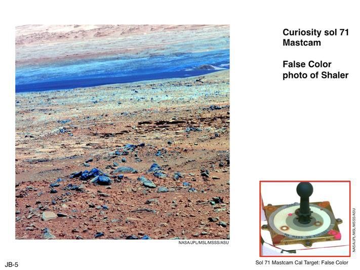 Using False Color from Curiosity's Mast Camera - NASA Science
