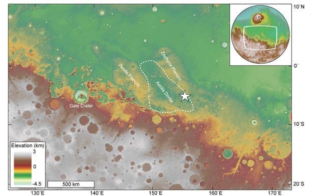 Overview Map of Aeolis Dorsa - NASA Science