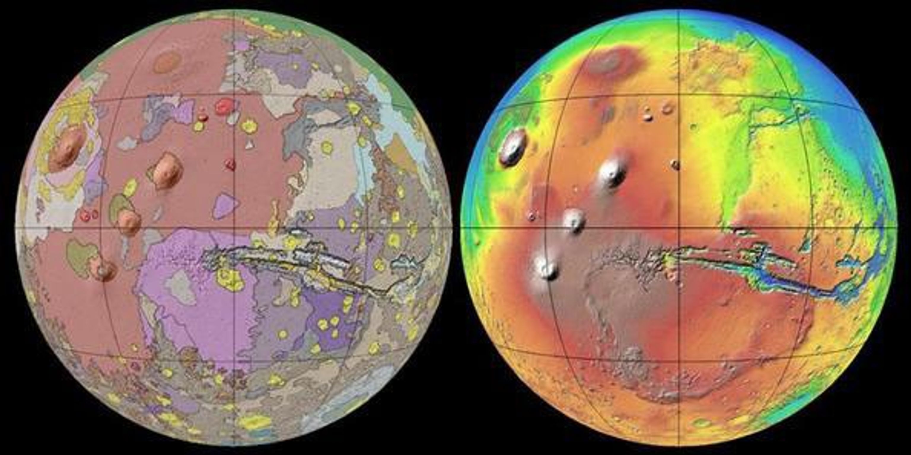 Global Geologic Map of Mars - NASA Science