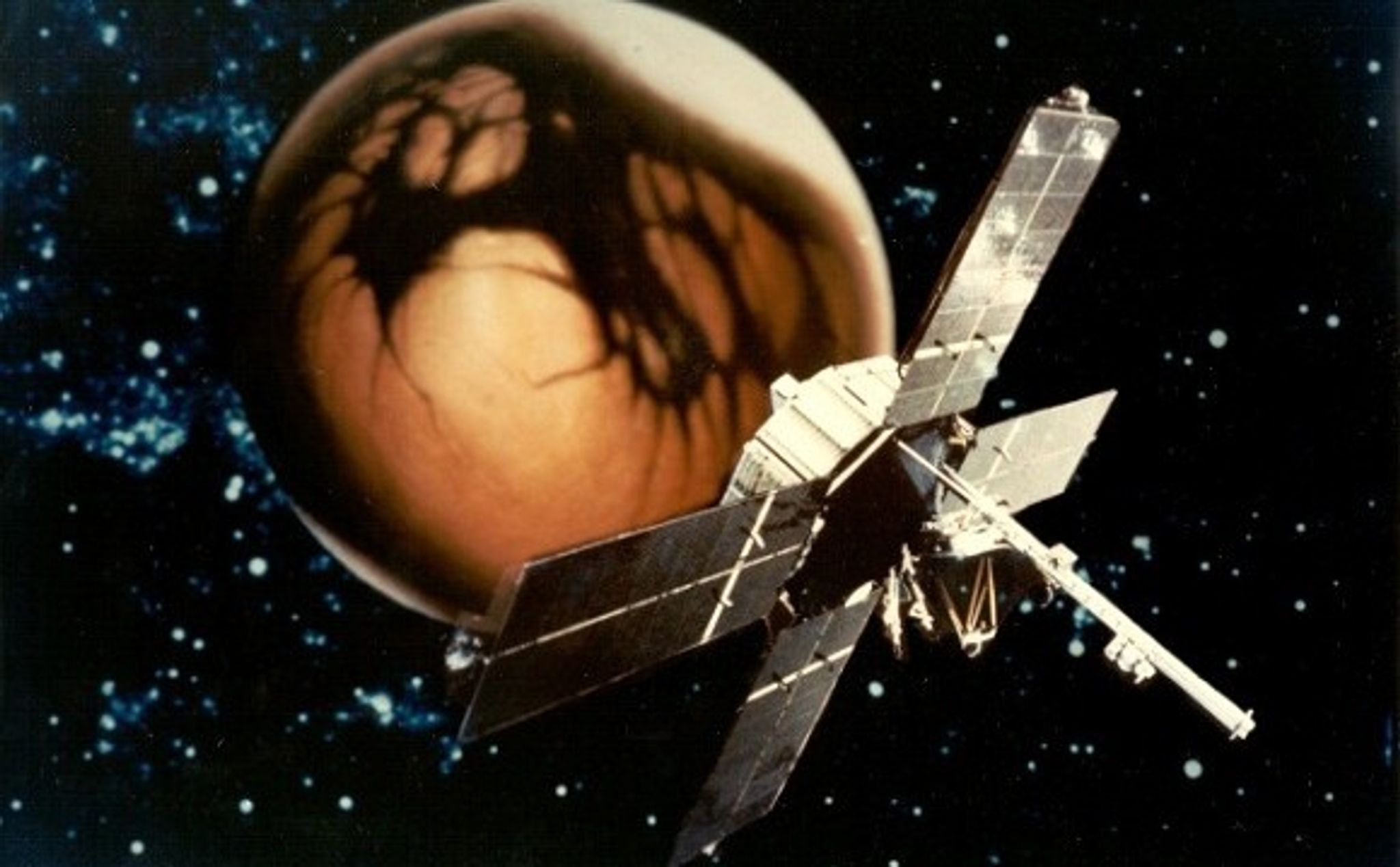 Artist Concept of Mariner 4 at Mars - NASA Science