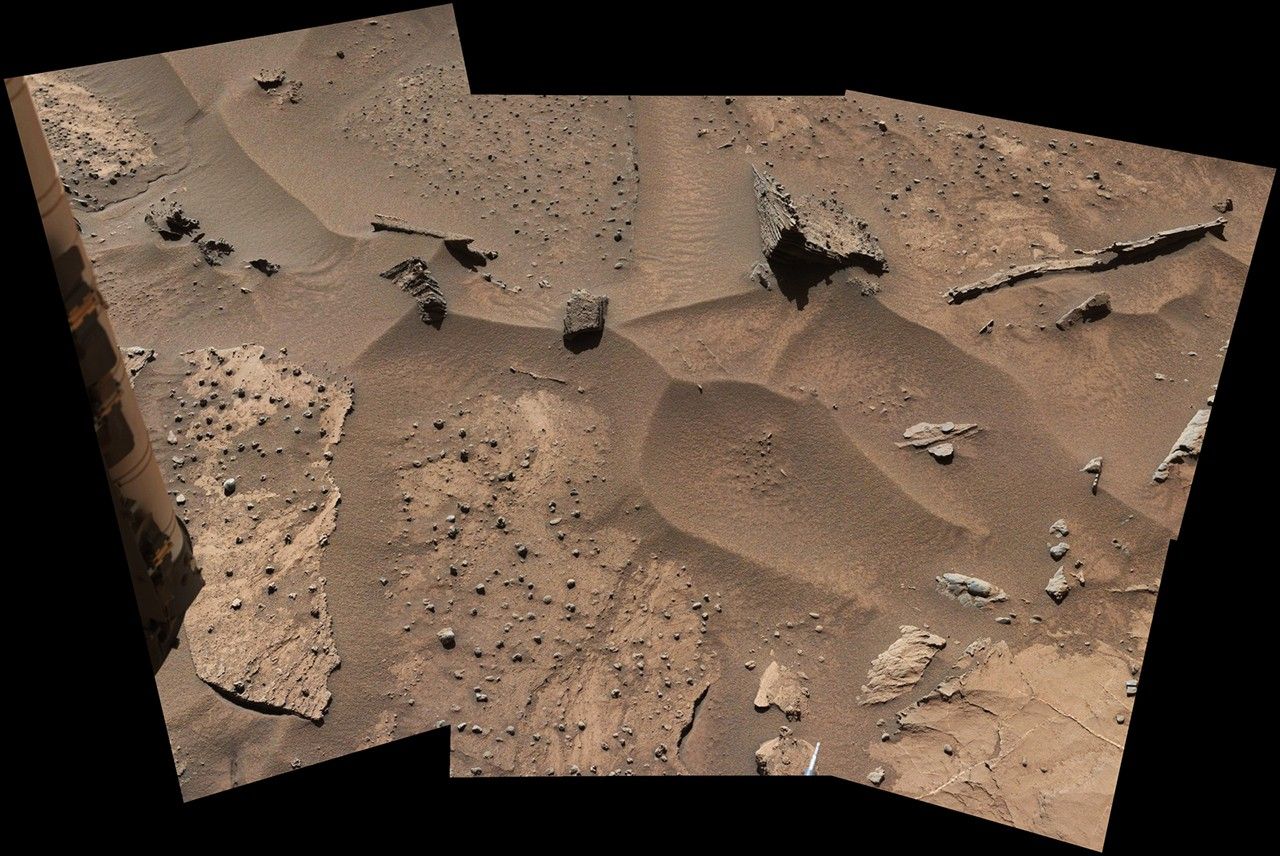 Knobbly Textured Sandstone on Mount Sharp, Mars - NASA Science