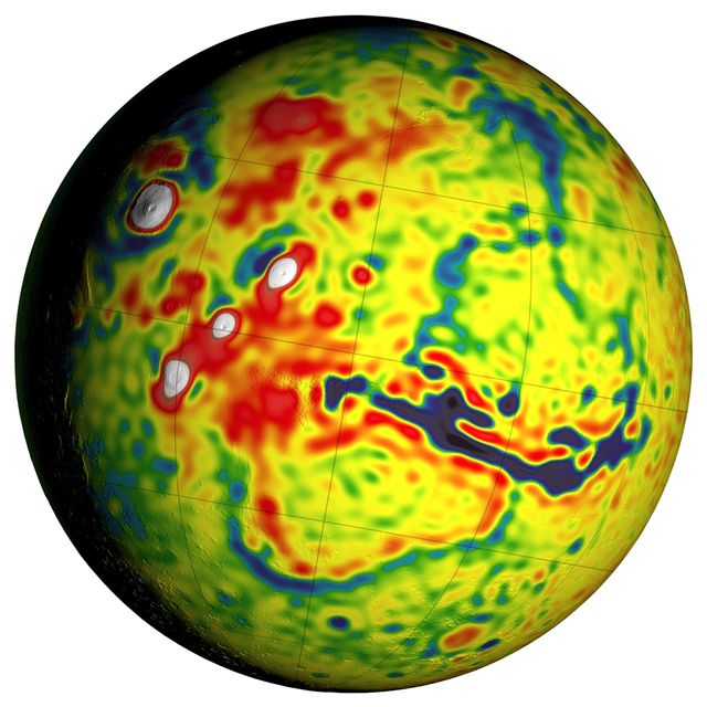 Local Variations in the Gravitational Pull of Mars - NASA Science