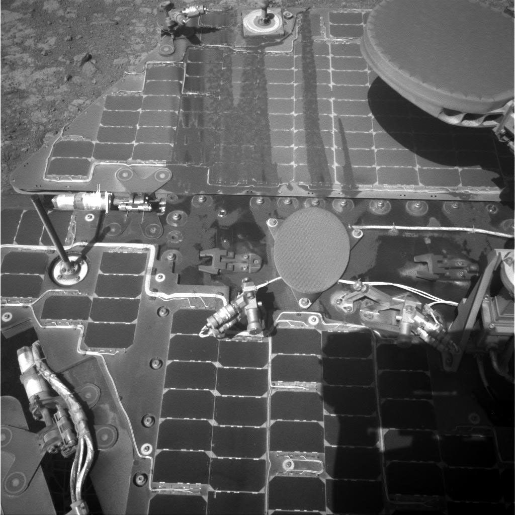 Streaks on Opportunity Solar Panel After Uphill Drive - NASA Science