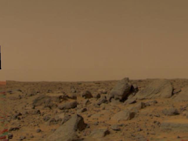 Large Boulders at Landing Site - NASA Science