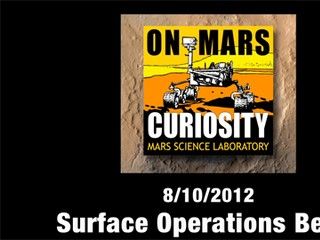 Surface Operations Begin - NASA Science