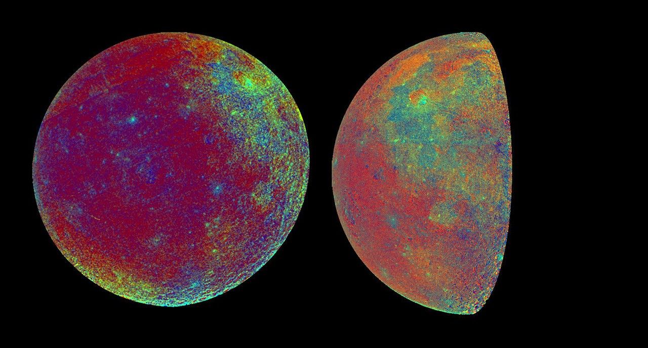 Moon Color Visualizations - NASA Science