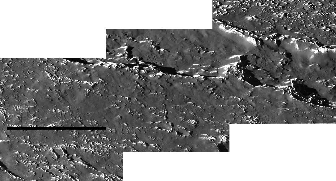 Callisto Crater Chain Mosaic - NASA Science