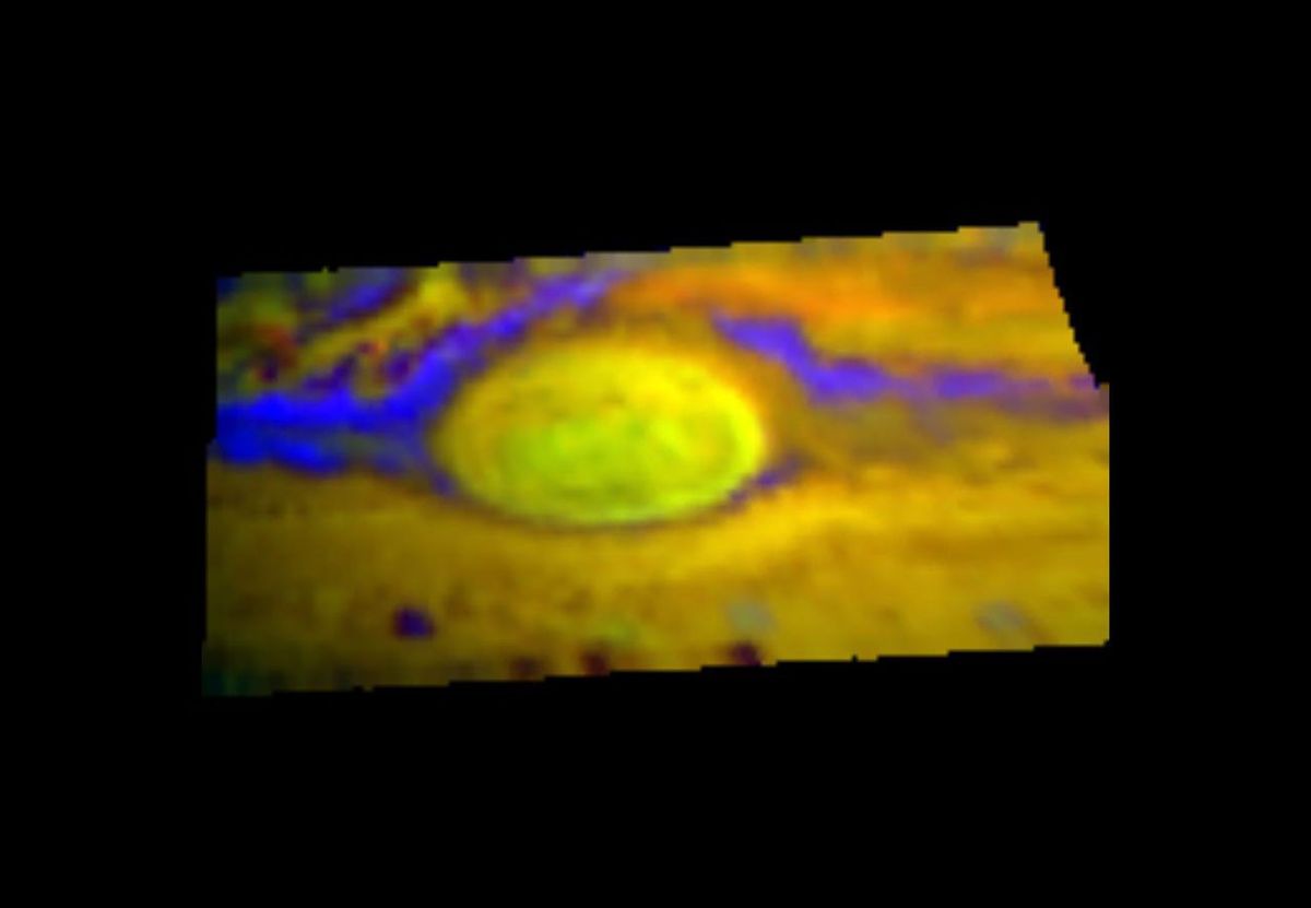 First Near Infrared Mapping Spectrometer (NIMS) Image of the Great Red ...