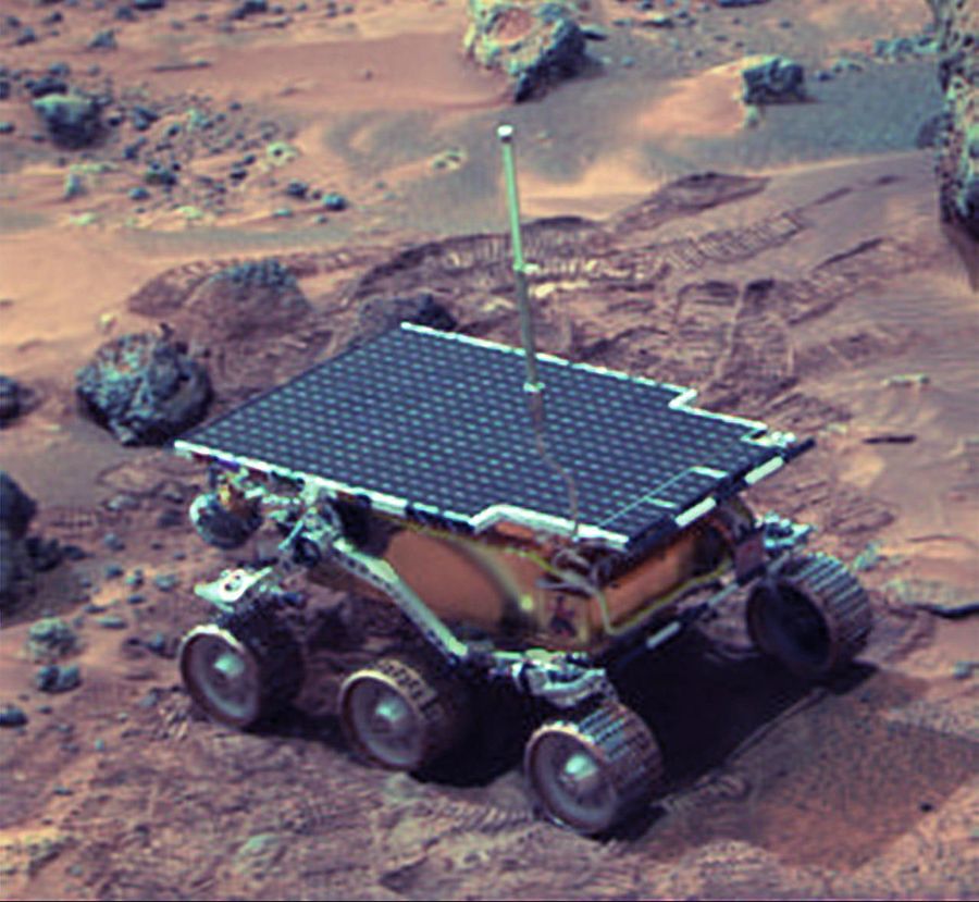 Sojourner Rover Near “The Dice” - NASA Science
