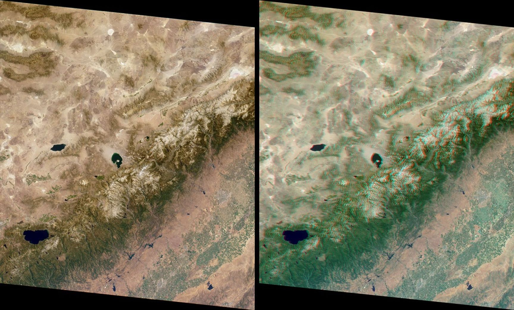 MISR Sees the Sierra Nevadas in Stereo - NASA Science
