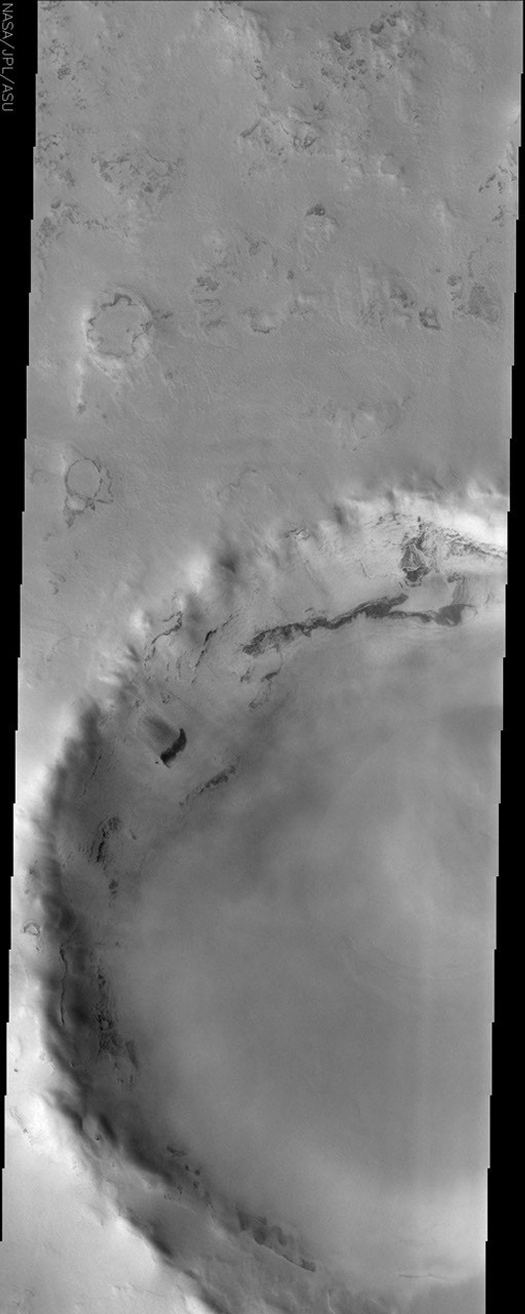 Frosted Crater - NASA Science