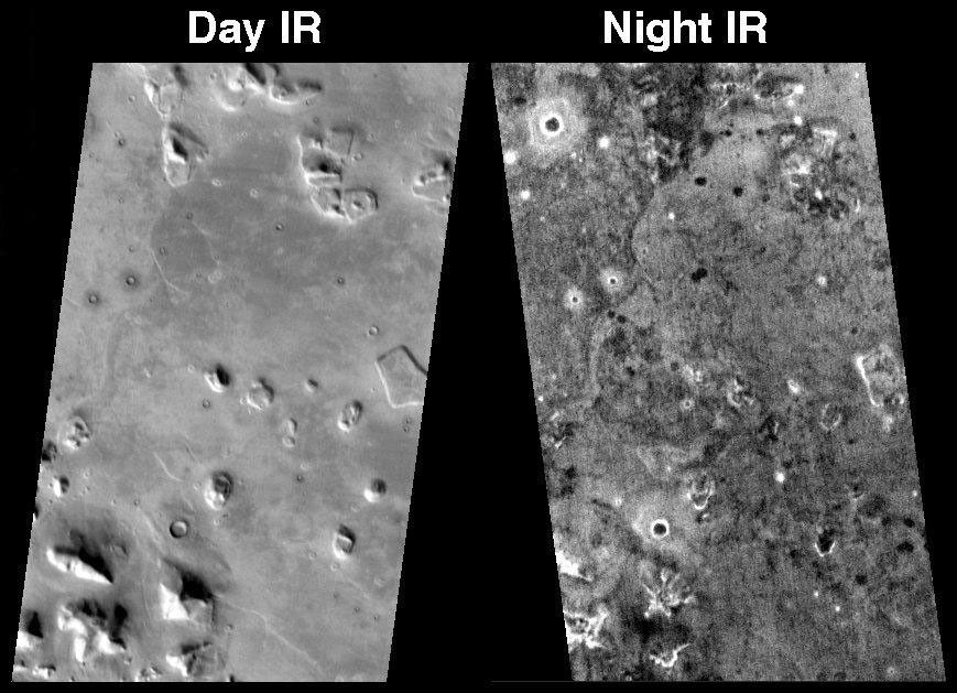The So-called “Face on Mars” at Night - NASA Science