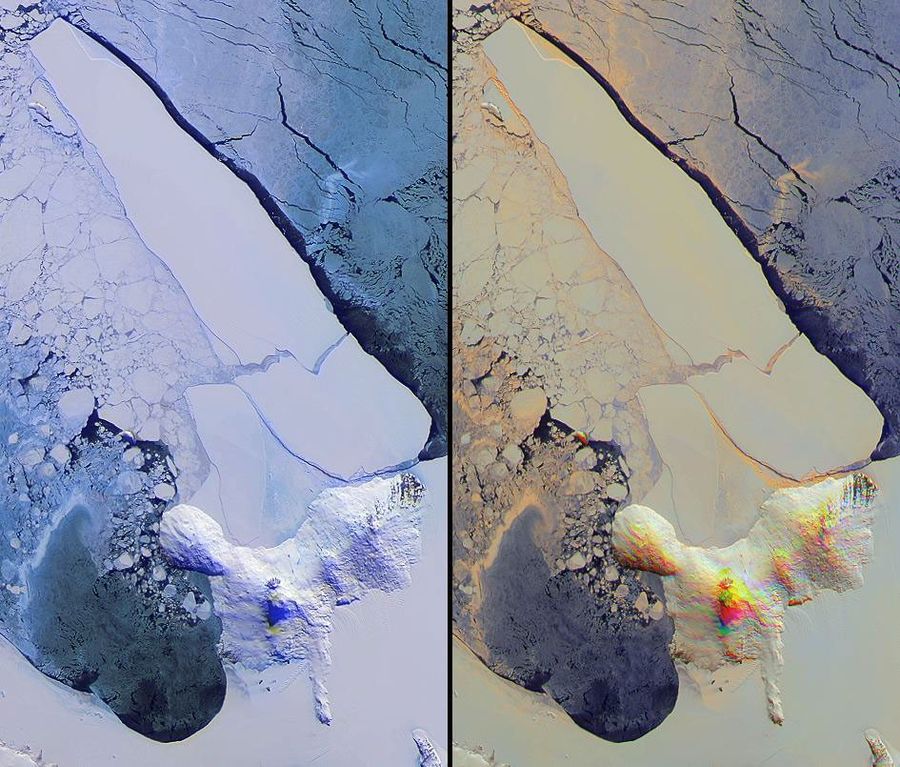 Breakup of the World's Largest Iceberg - NASA Science