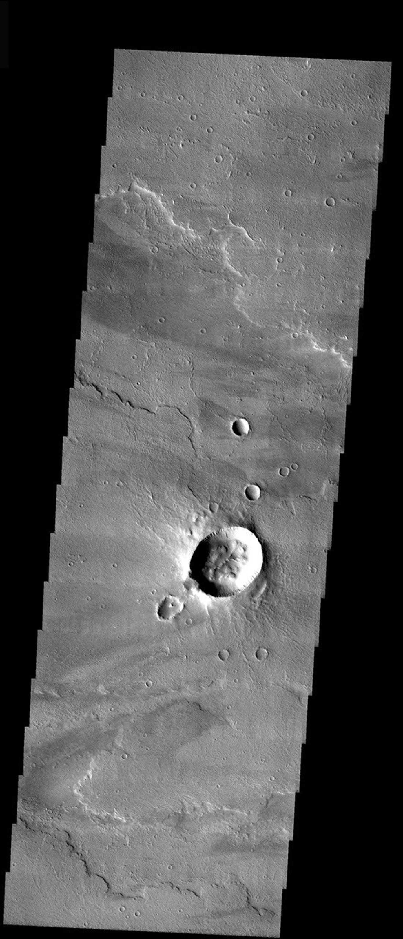 Asymmetric Crater - NASA Science