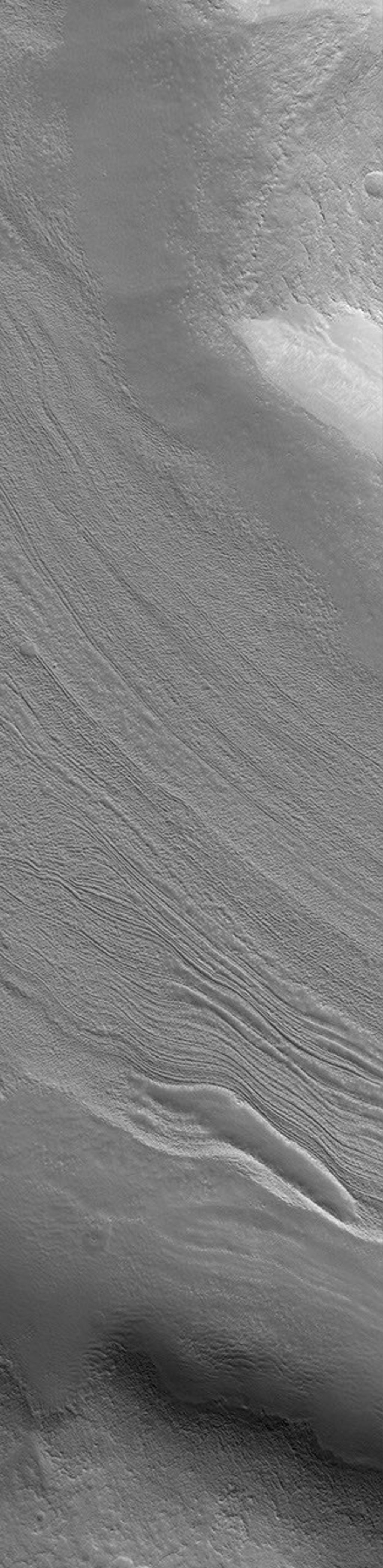 Fretted Terrain Valley - NASA Science