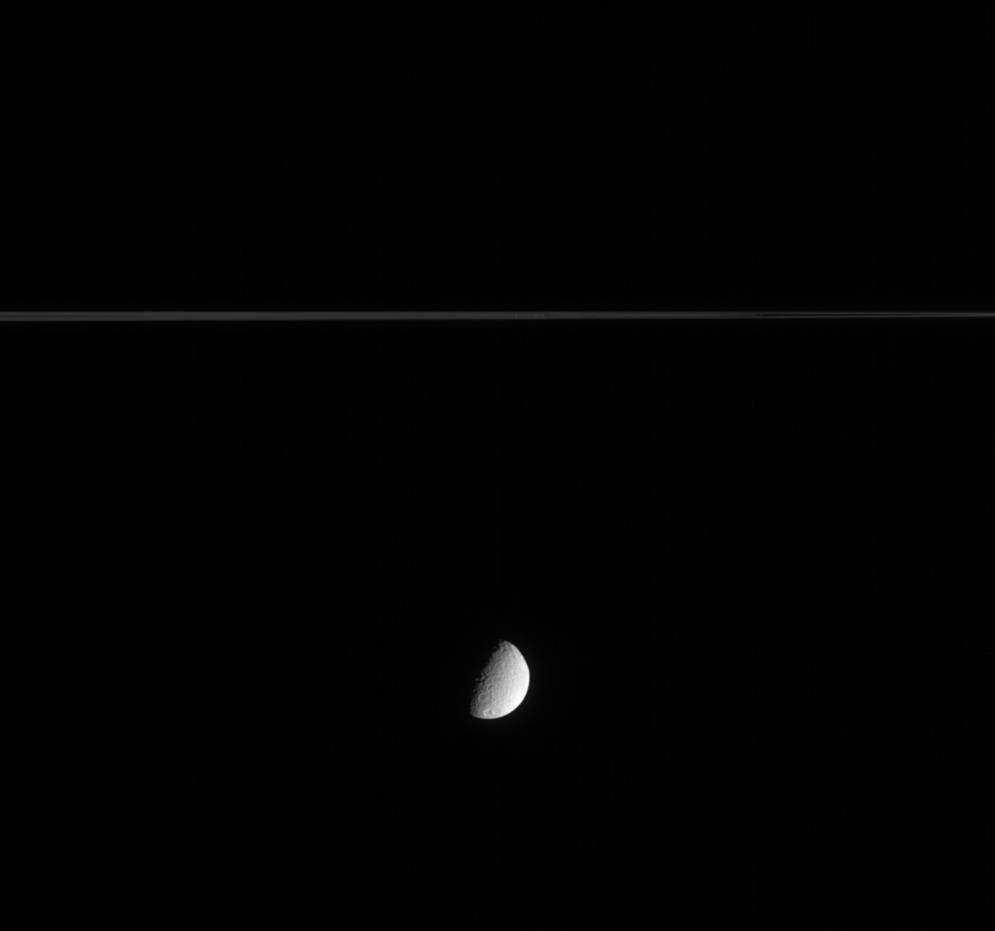 Hanging Half-Moon - NASA Science