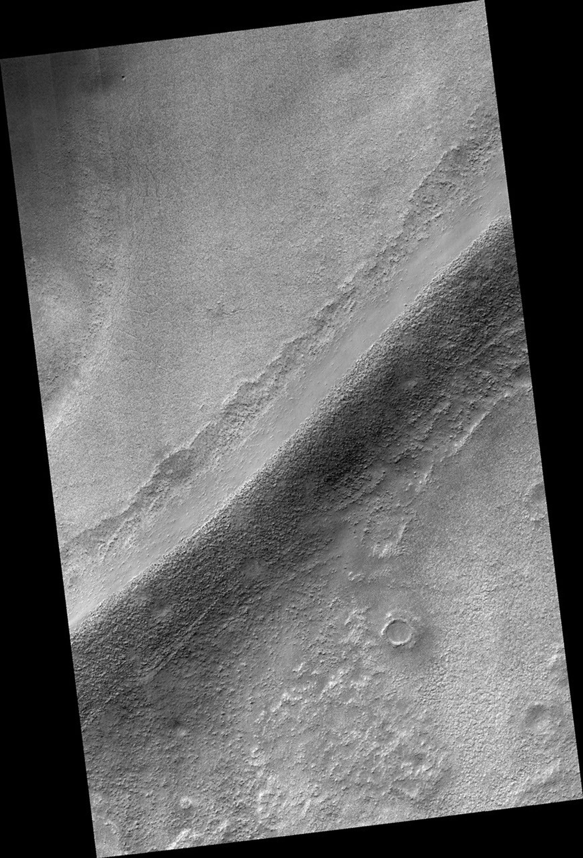 Sinuous Ridges in Argyre Basin - NASA Science