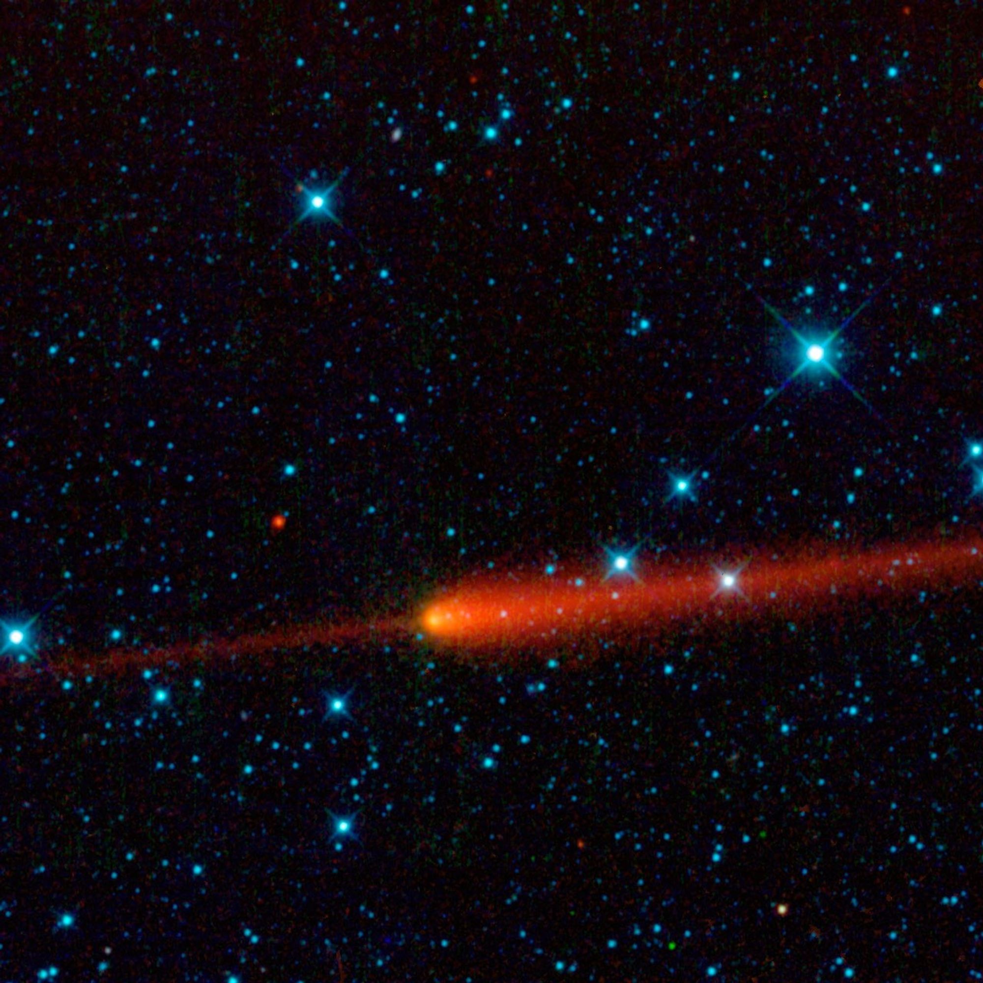 comet in space