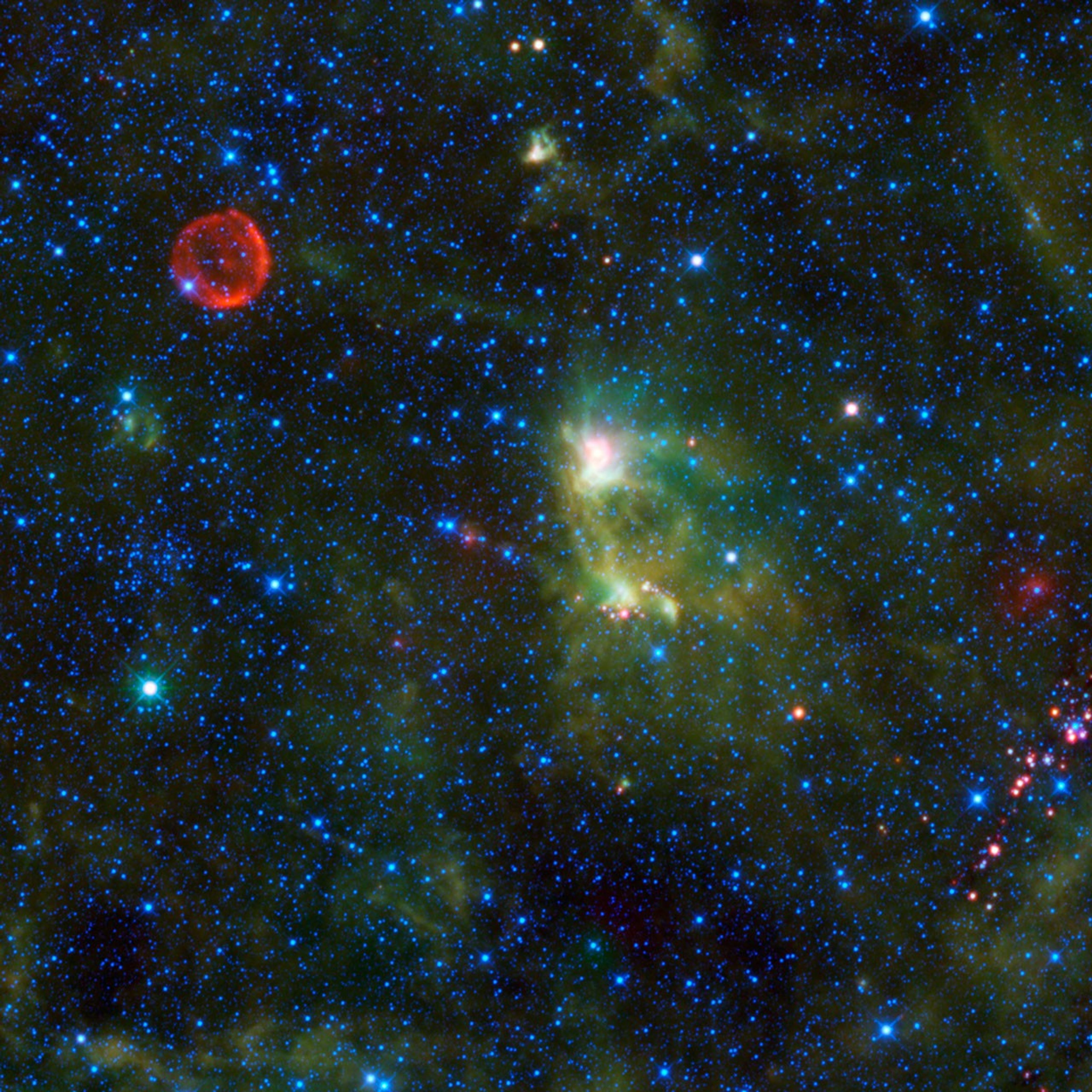 supernova currently visible