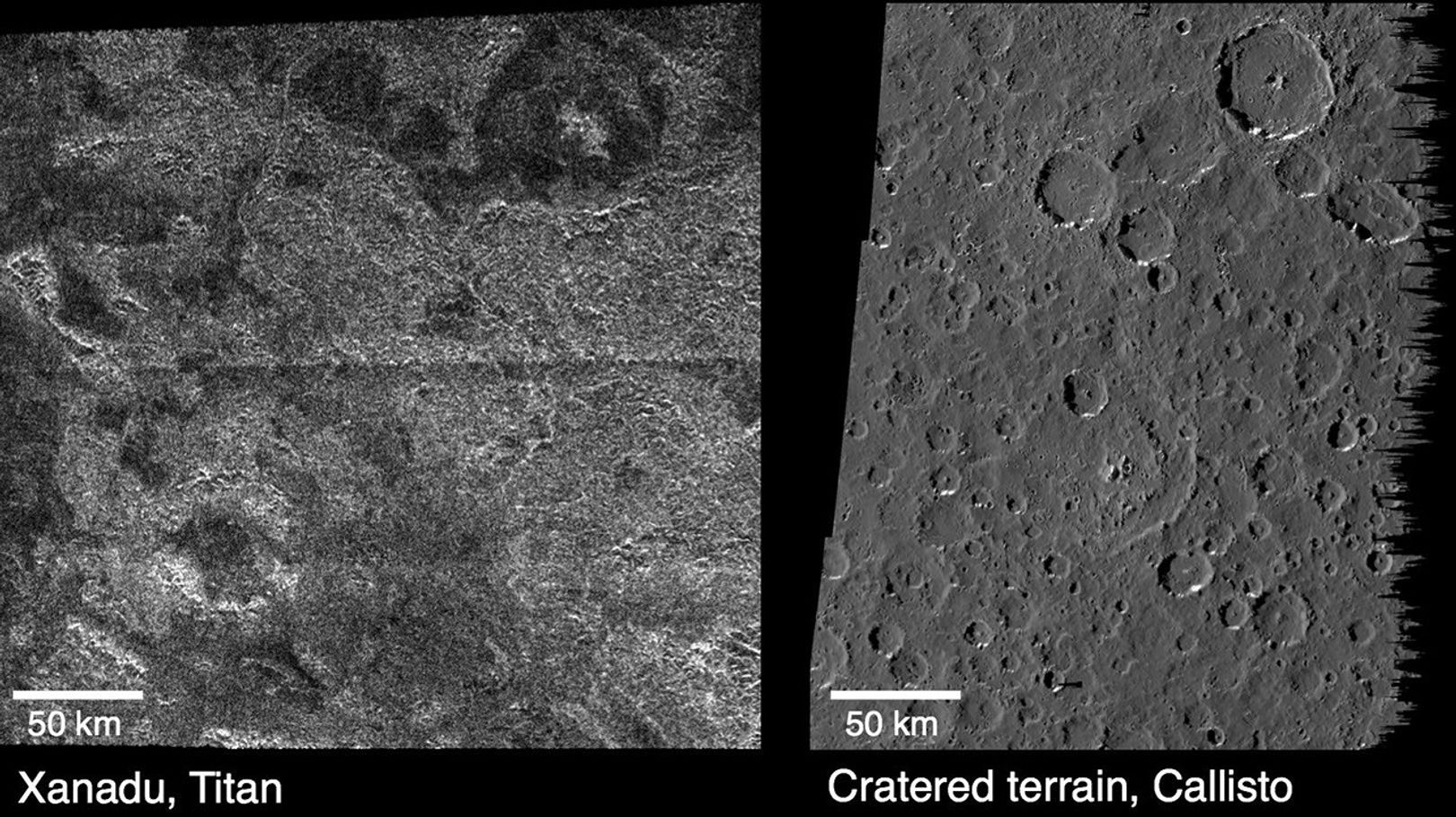 callisto surface features