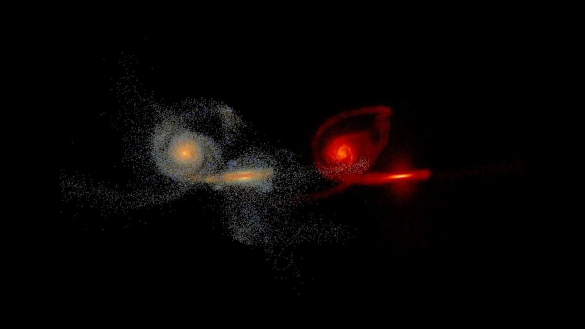 Mega Galaxy Merger - NASA Science