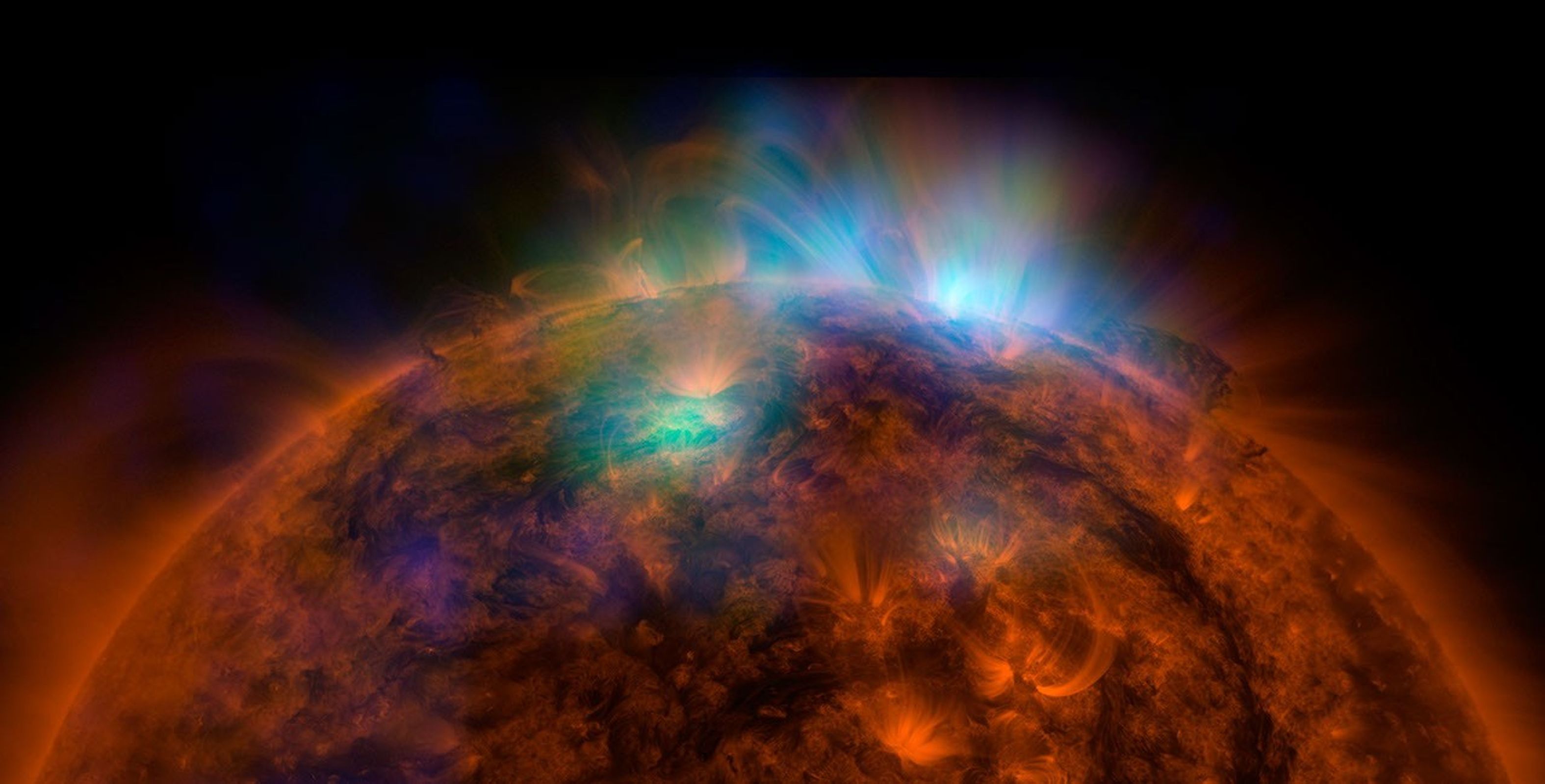 sun view from outer space