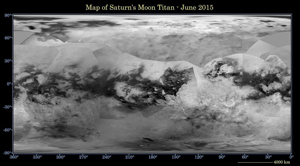 Titan Global Map - June 2015 - NASA Science