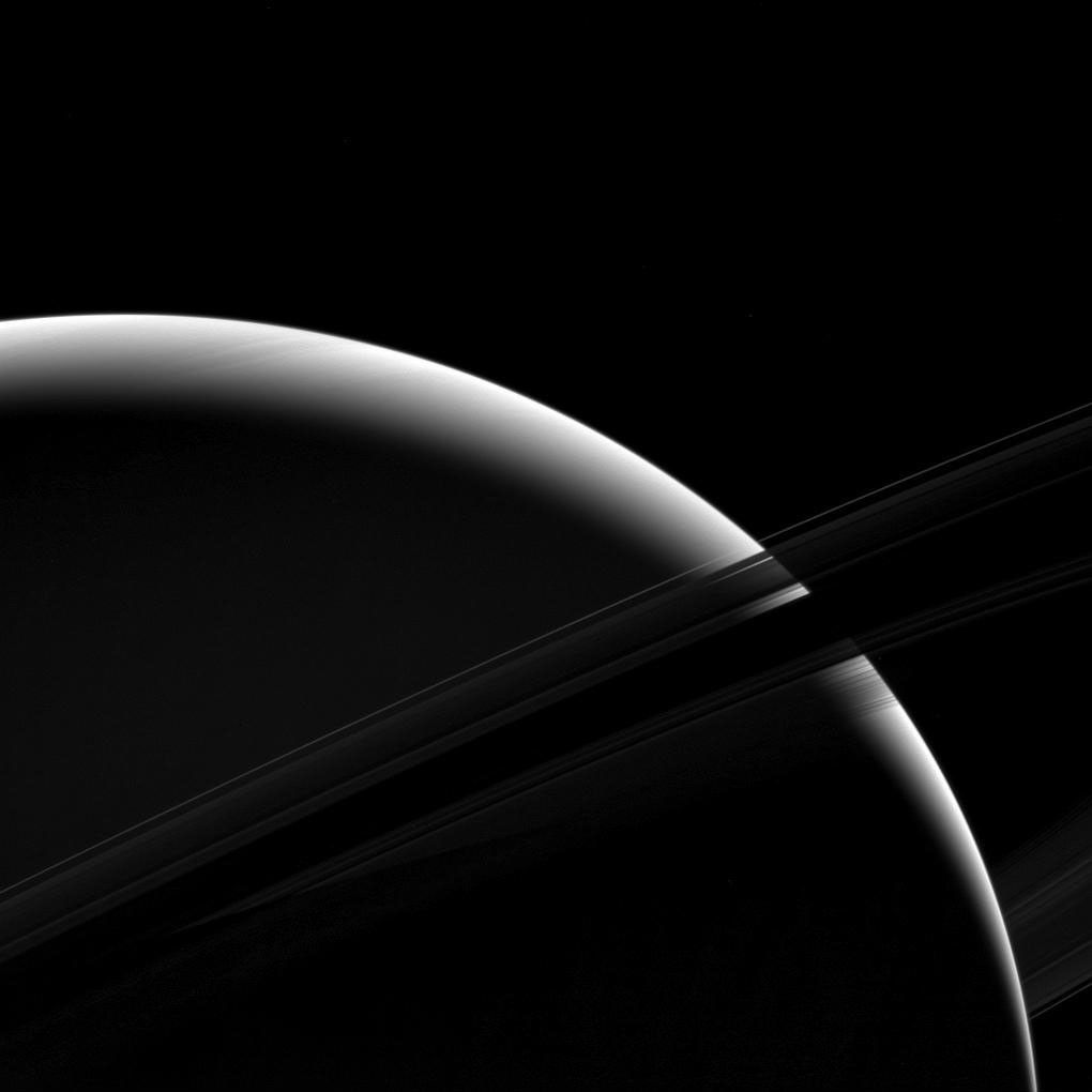 Sliver of Saturn - NASA Science