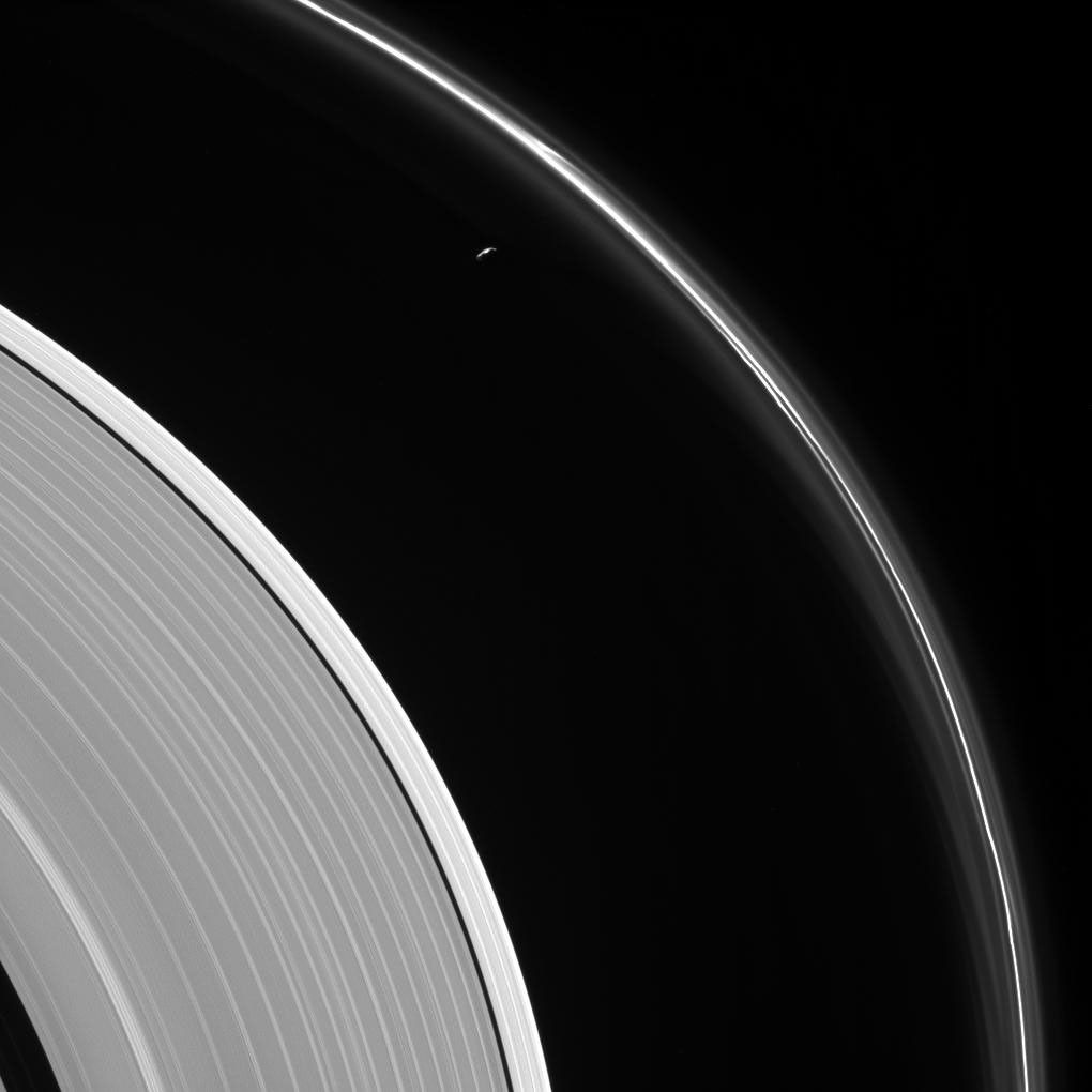 Prometheus and the Ghostly F Ring - NASA Science