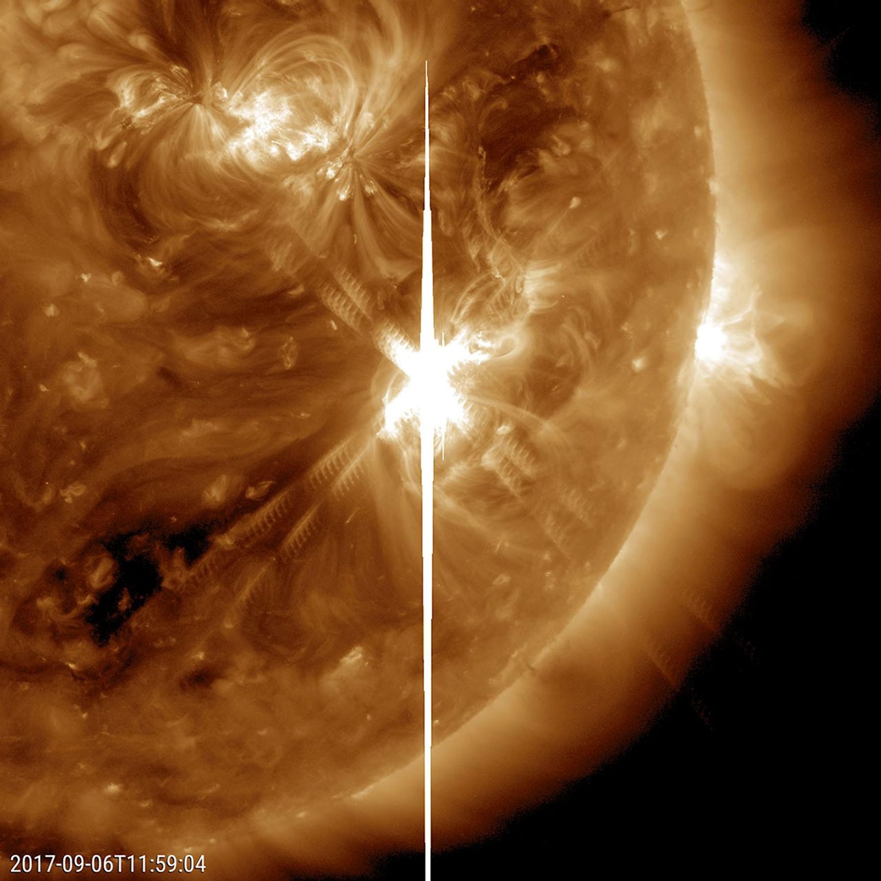 solar flare bbc