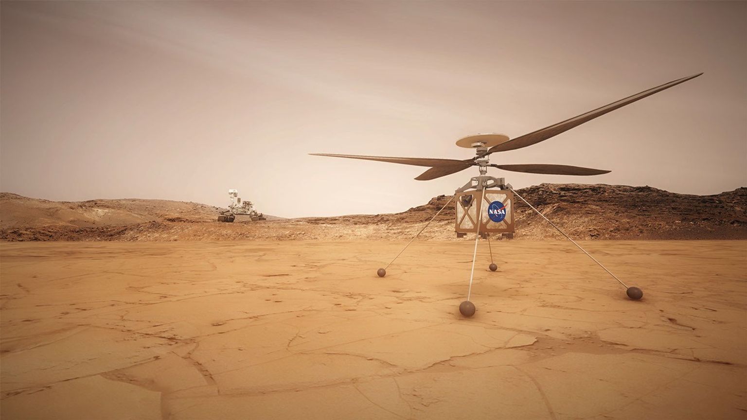 Mars Helicopter (Artist's Concept) - NASA Science