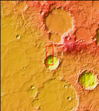 Terra Sabaea Crater - False Color - NASA Science