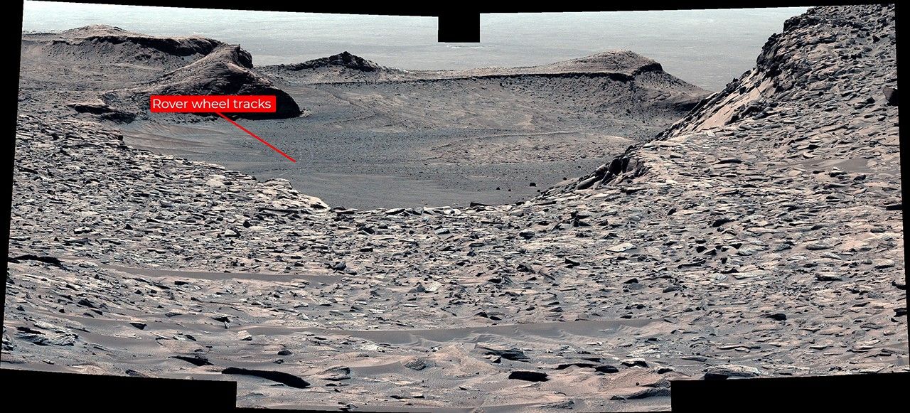 Curiosity's View Back Toward 'Marker Band Valley' - NASA Science