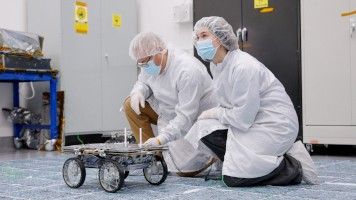NASA's CADRE Rovers Take First Autonomous Drive - NASA Science