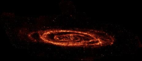 The Infrared Face of the Andromeda Galaxy - NASA Science