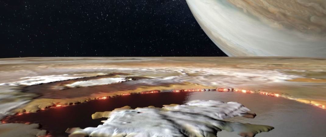 Looking Into Io's Loki Patera (Artist's Concept) - NASA Science