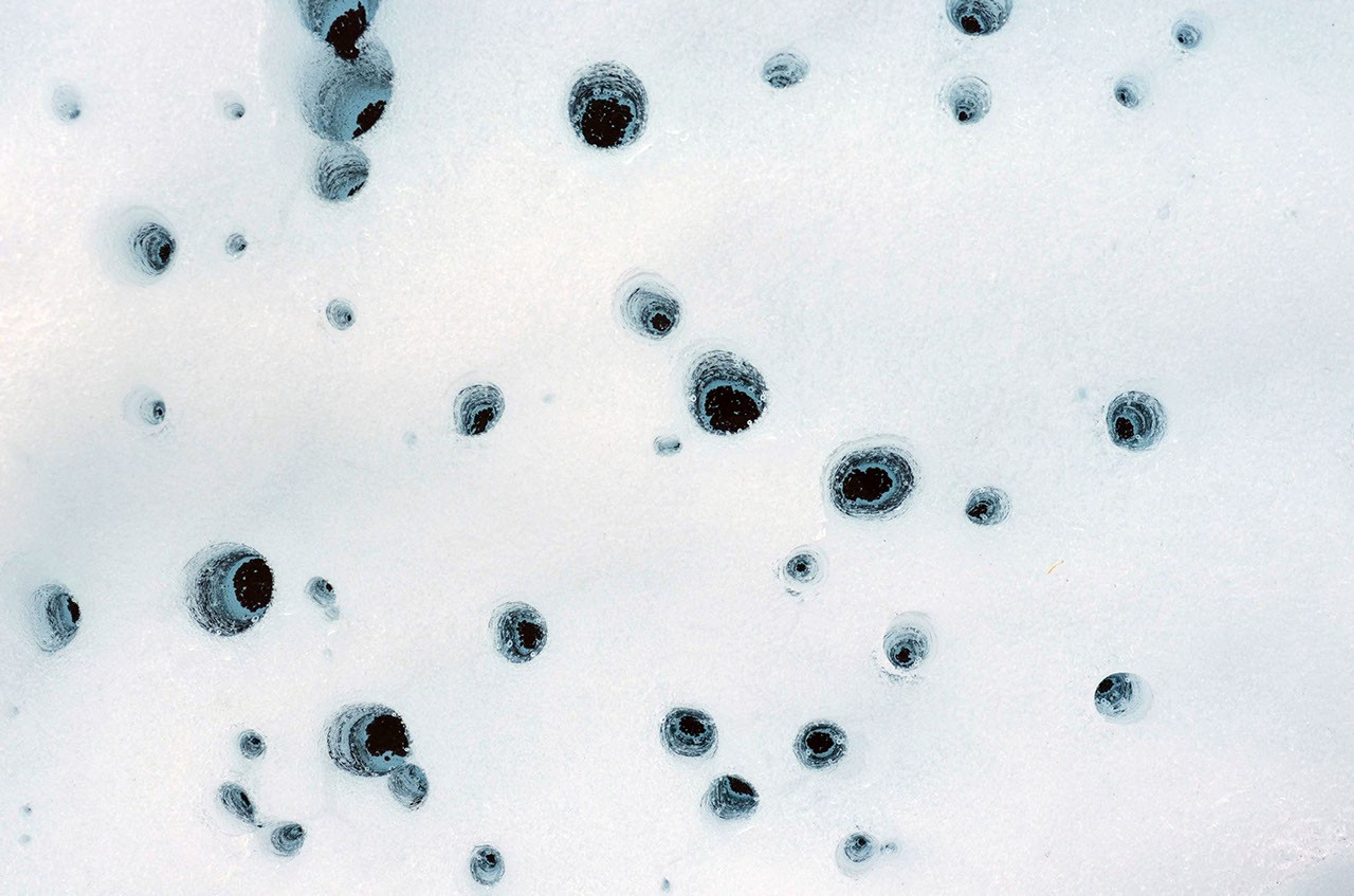 Cryoconite Holes on Matanuska Glacier - NASA Science