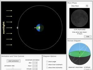 Lunar Phases Interactive Lab - NASA Science