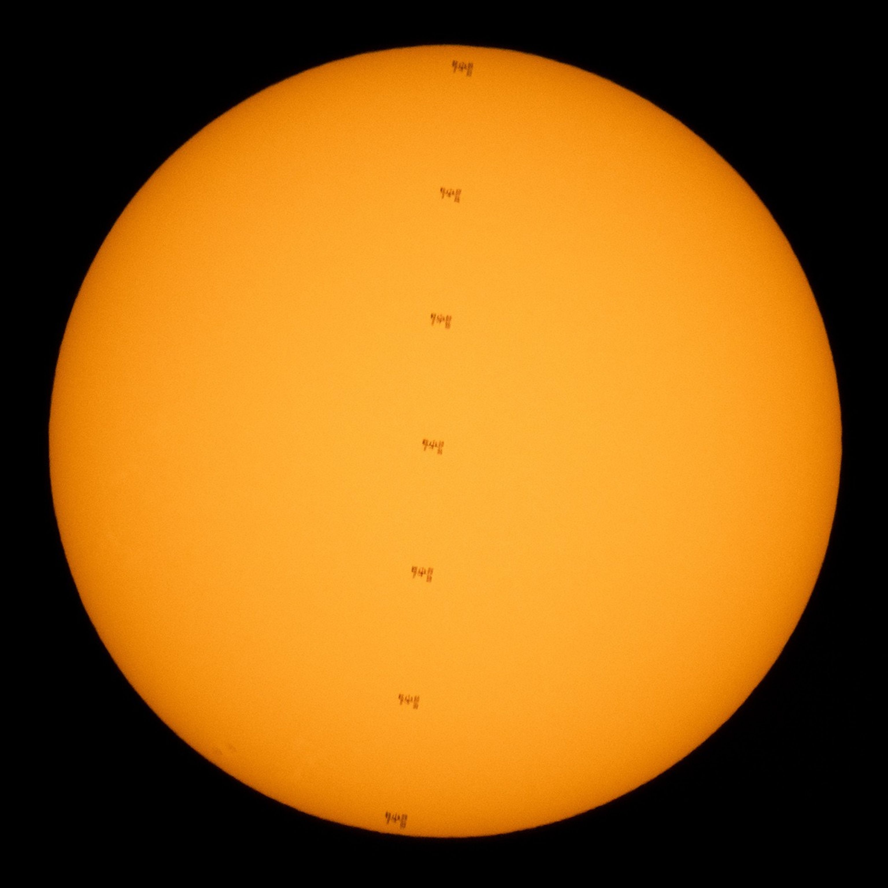 Space Station Transits the Sun - NASA Science