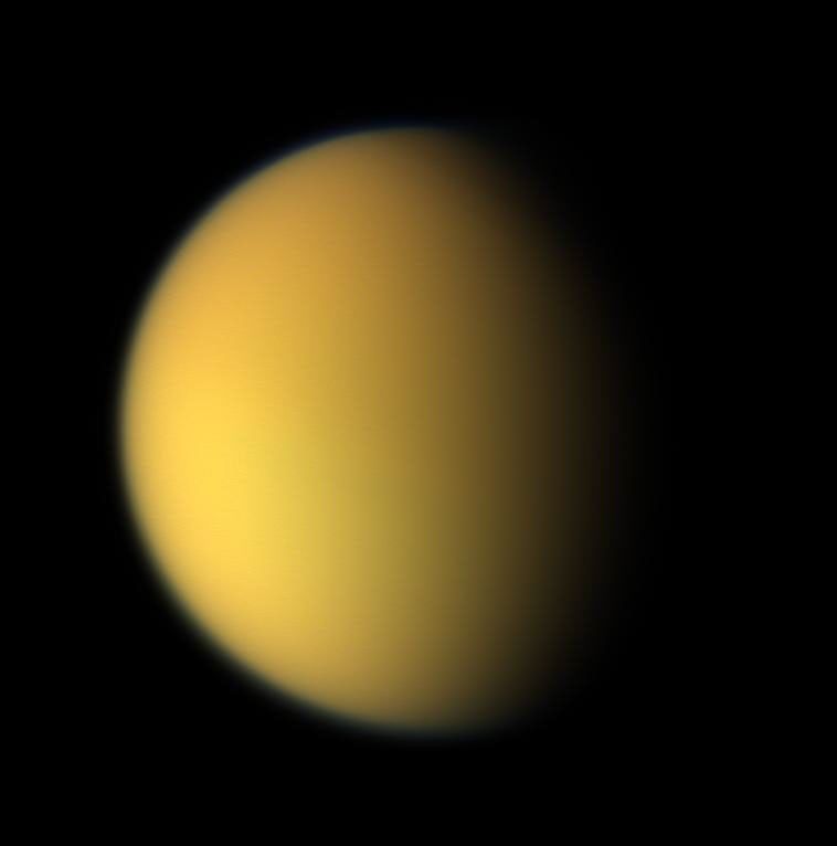 Cassini's View of Titan: Natural Color Composite - NASA Science