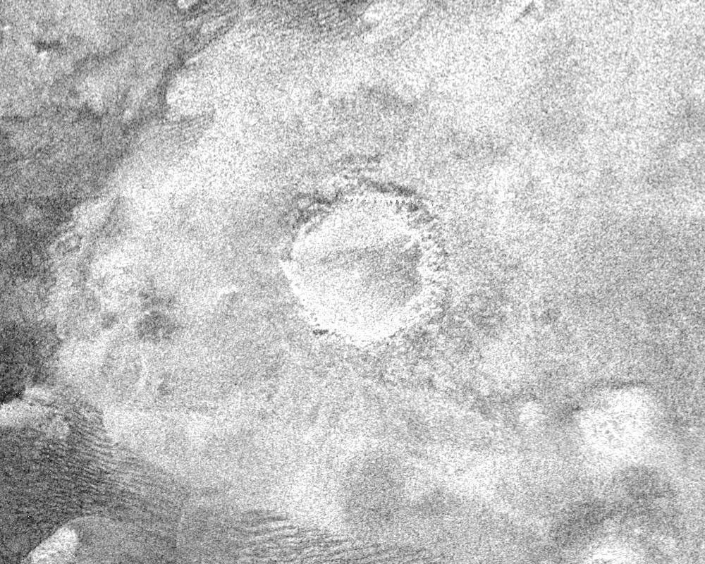 Impact Crater with Ejecta Blanket - NASA Science