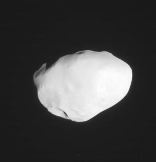 Best Image Yet of Telesto - NASA Science