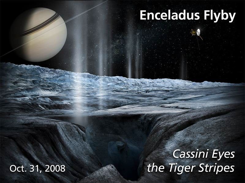 Enceladus Flyby - Oct. 31, 2008 - NASA Science