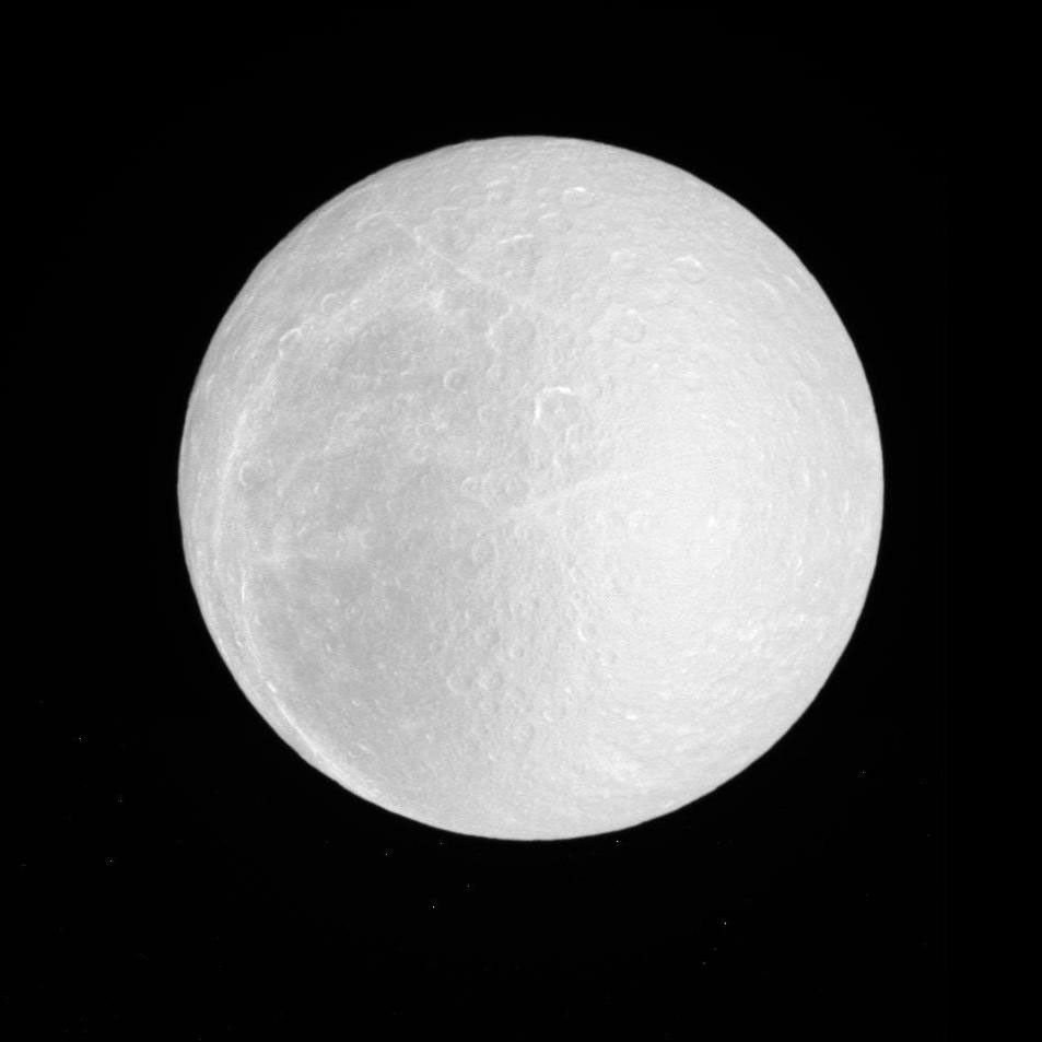 Rhea (March 2, 2010 flyby) - NASA Science