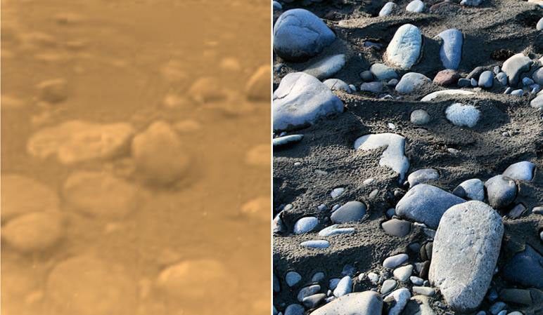River Rocks: Titan vs Earth - NASA Science