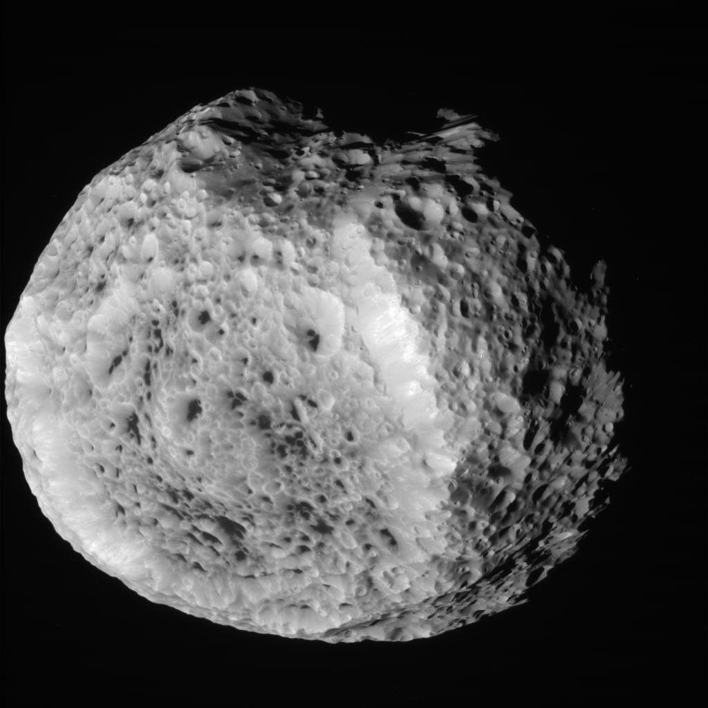 Full View of Hyperion - NASA Science